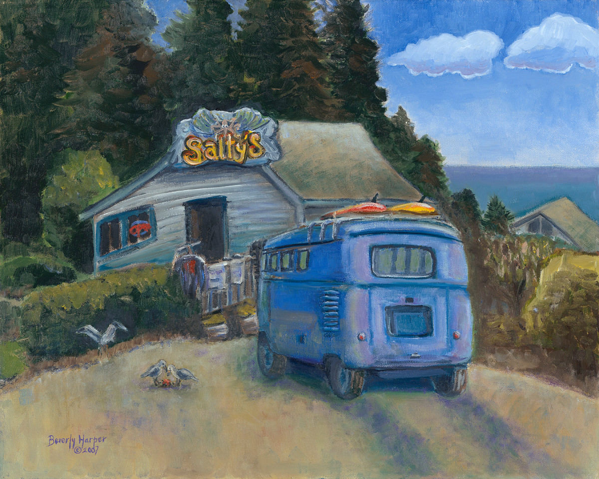 Salty’s – Beverly Harper – meridian fine art